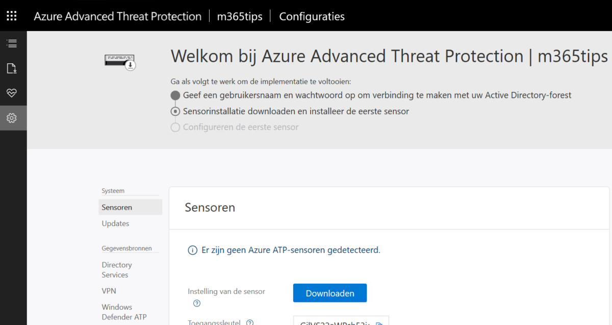 Configureer Azure Advanced Threat protection en CASB