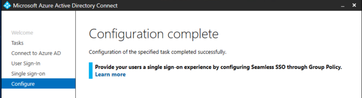 Seamless Single Sign-on in Azure Active Directory
