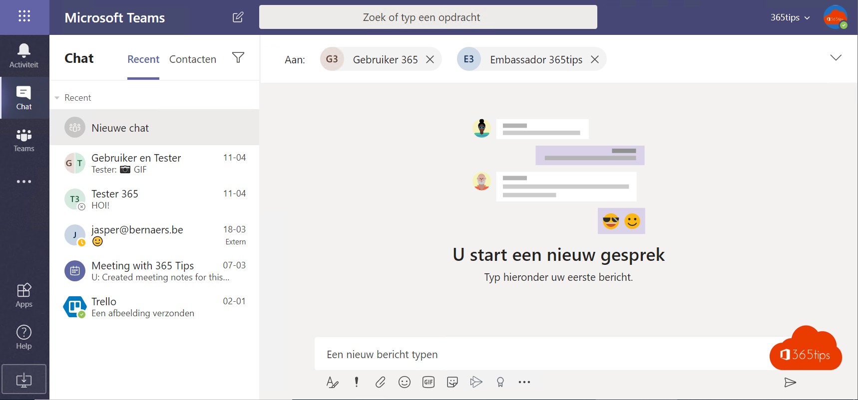 💬4 scenario's om in Microsoft Teams te chatten met interne en externe ... 💬4 scenario's om in Microsoft Teams te chatten met interne en externe ...