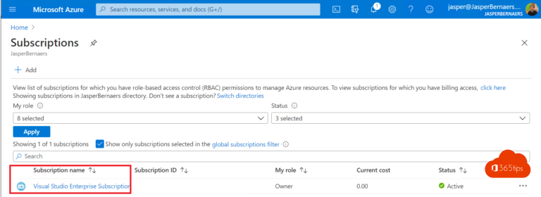 How to transfer or modify subscription owner in Microsoft Azure