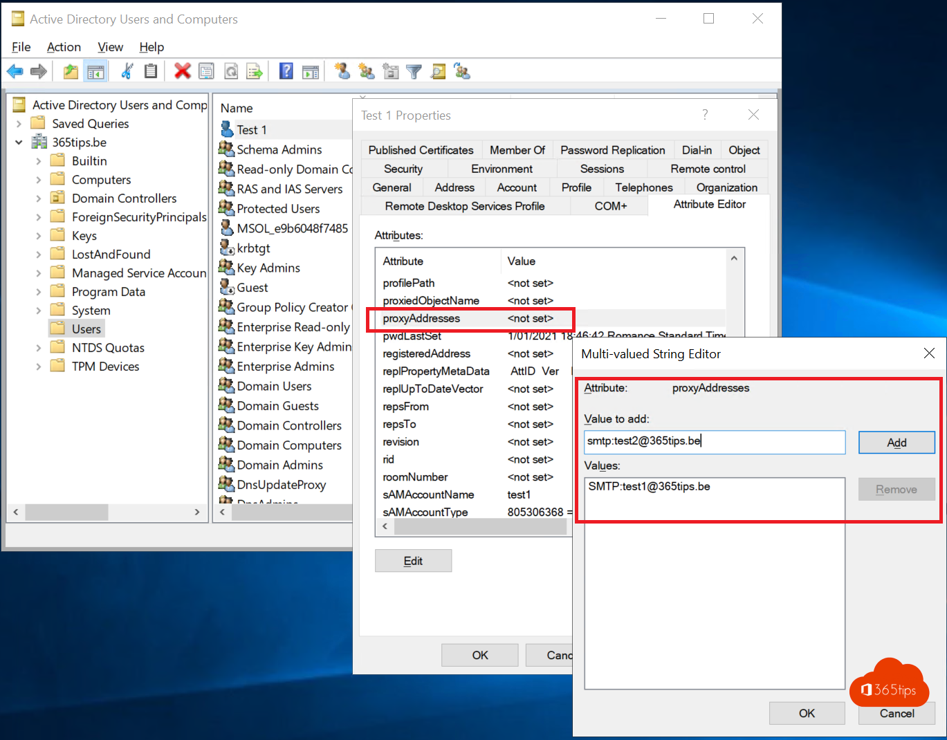 📙 Tutorial: Email alias toevoegen in Office 365, Exchange of Active ...
