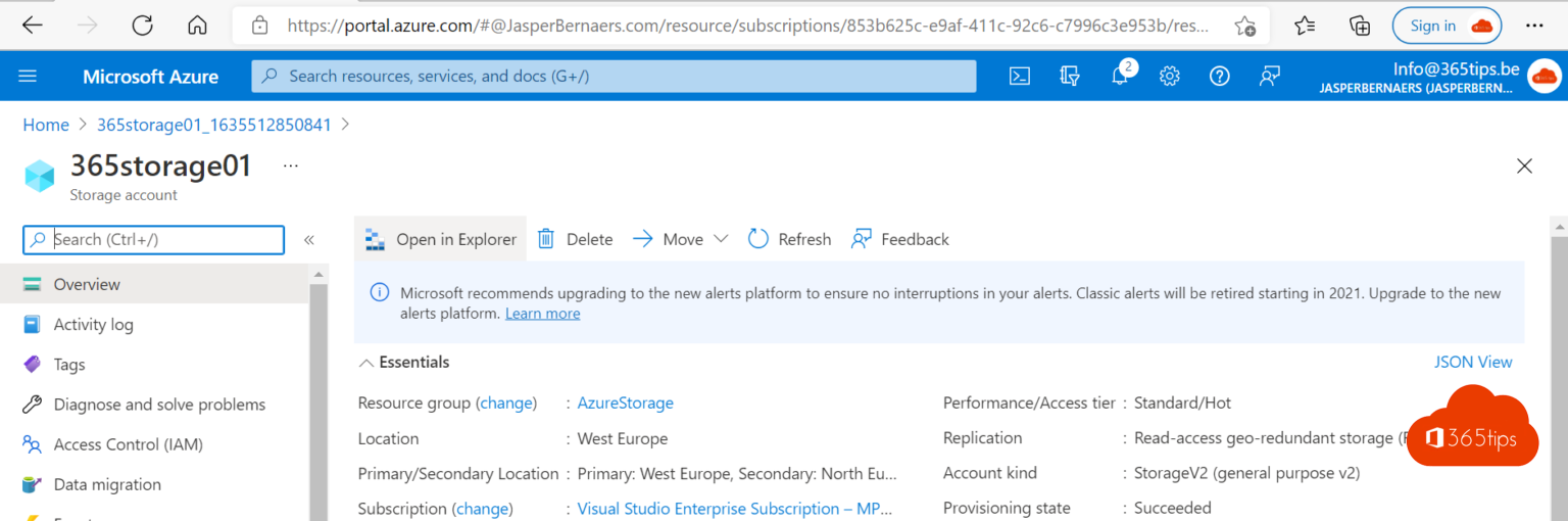 Tutorial: Hoe kan je Microsoft Azure storage explorer downloaden?