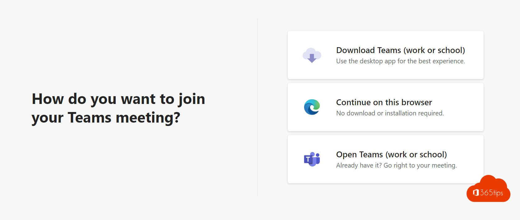 📅 Hoe deelnemen aan Teams vergadering zonder een Microsoft account?